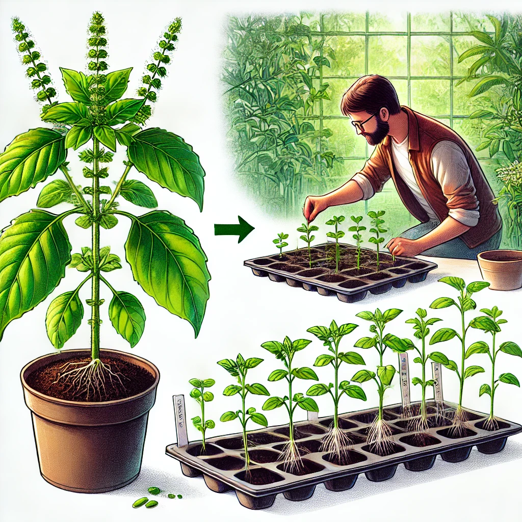 How to Grow Tulsi (Holy Basil) in Pot - Backyard Botanist